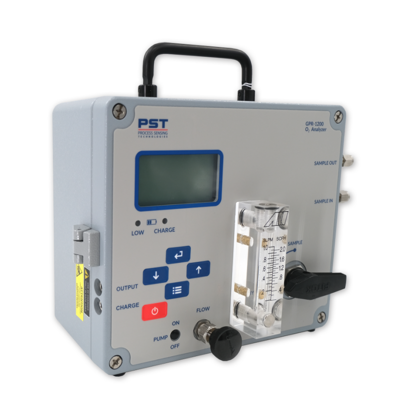 用于气体纯度监测的便携式氧分析仪 - AII GPR-1200/3500 : GPR1200-3500
